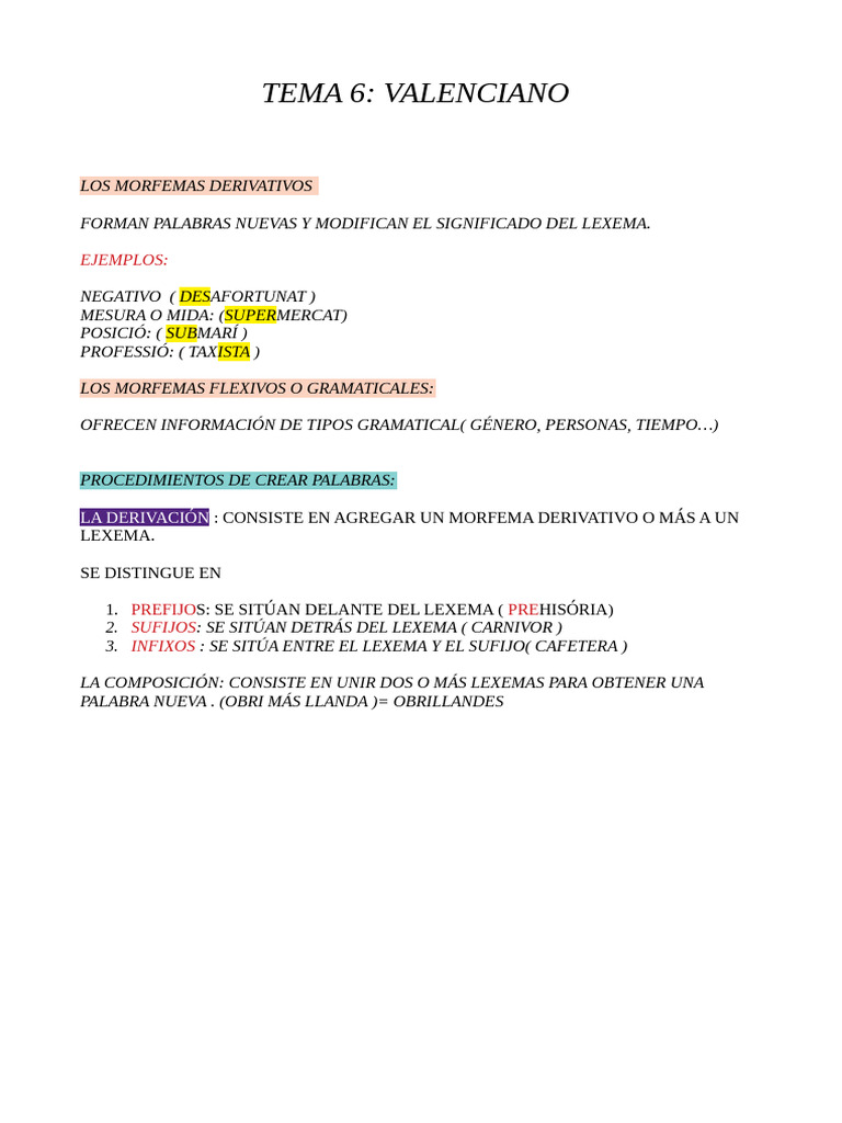 Temaa6 Valen 4eso - Belma | PDF