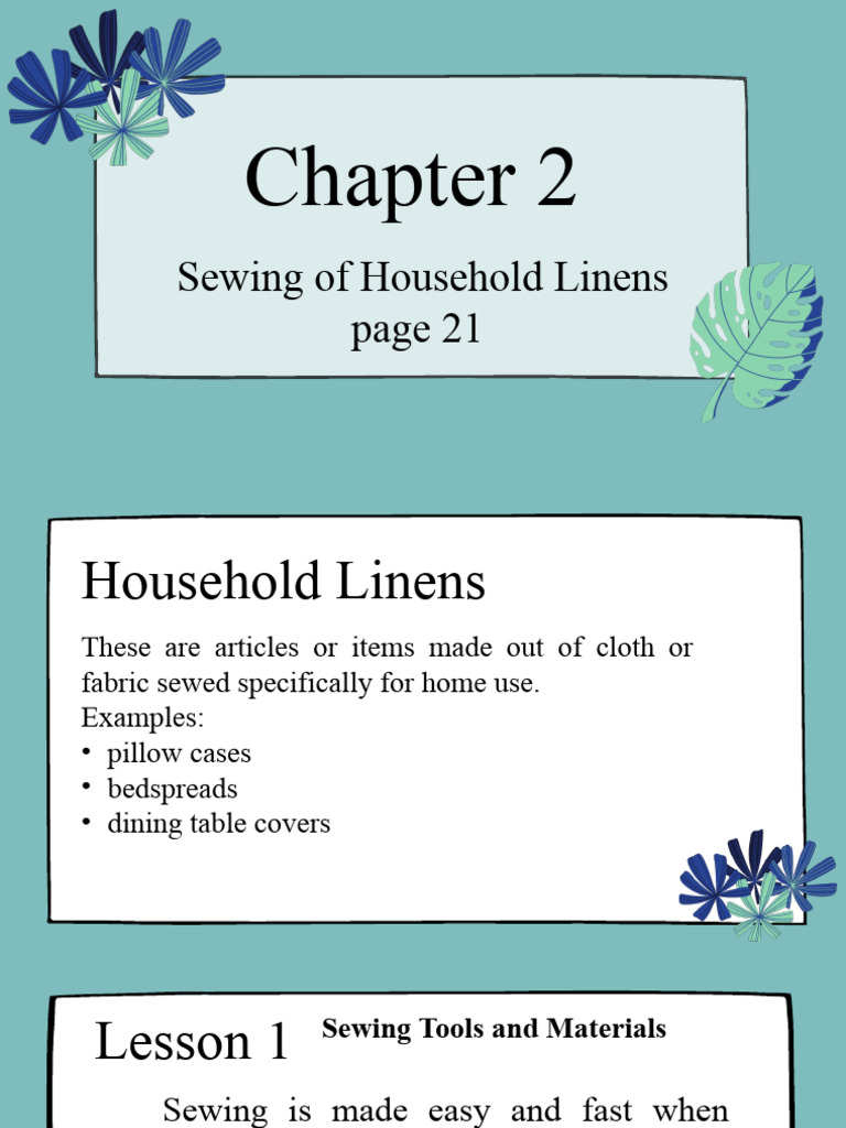Chapter 2 Lesson 1 | PDF