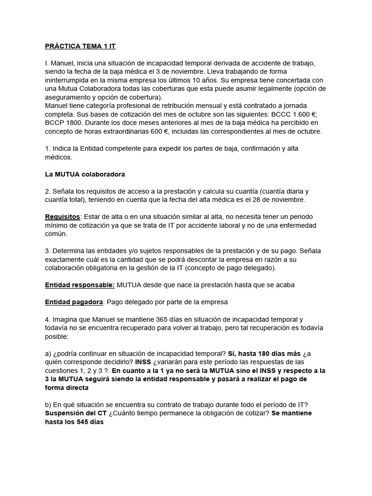 Práctica TEMA 1 IT | PDF | Desempleo