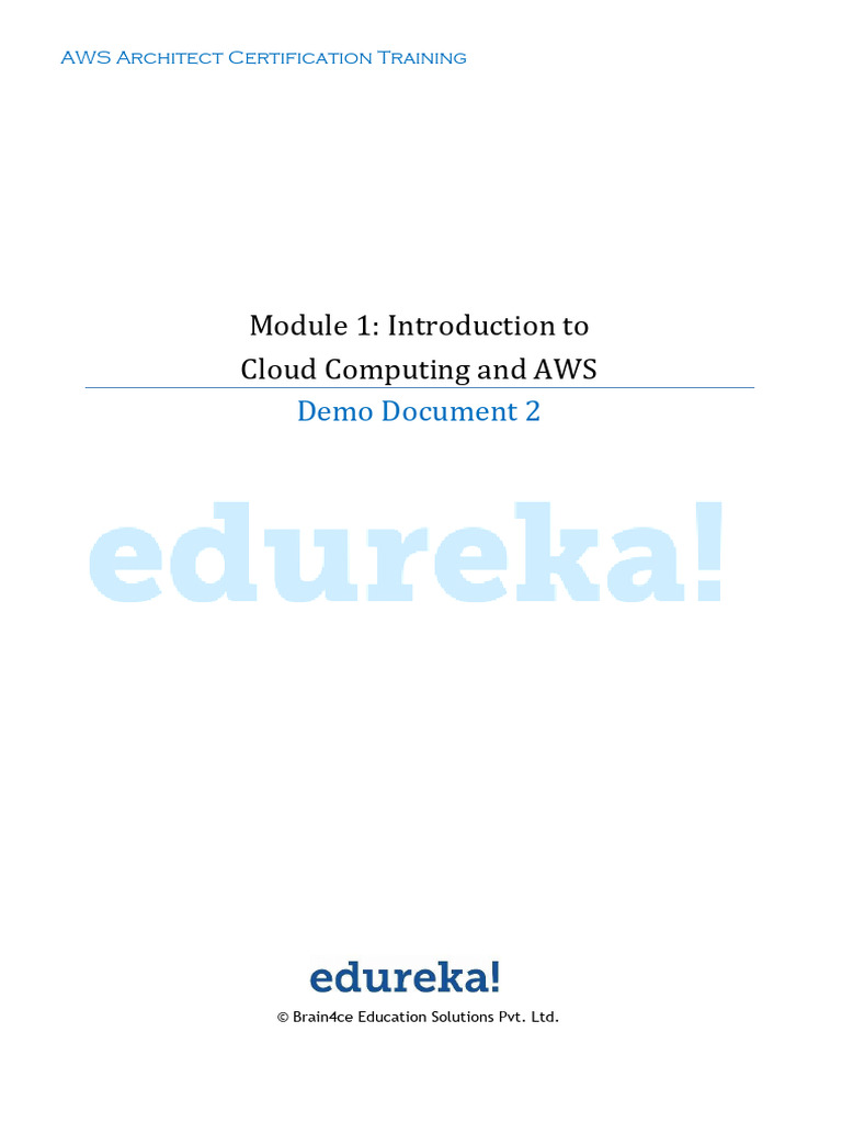 1709 m1 Demo2 v1 h5k E3h57wfj | PDF | Command Line Interface | Amazon Web Services