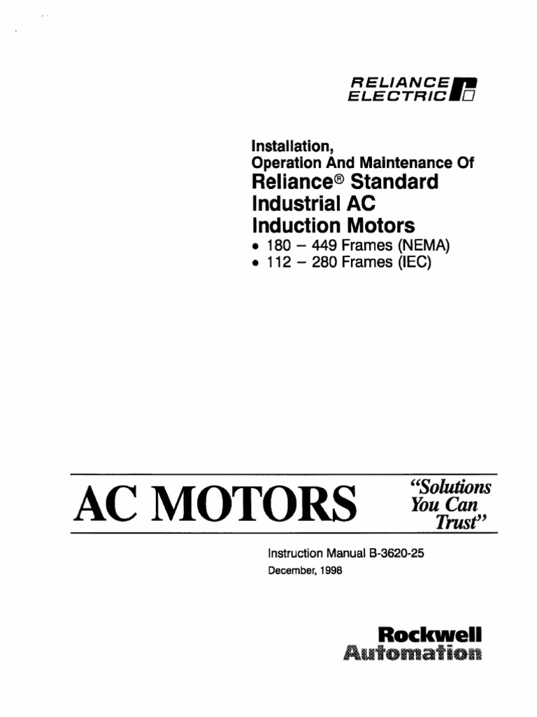 Reliance Electric | PDF