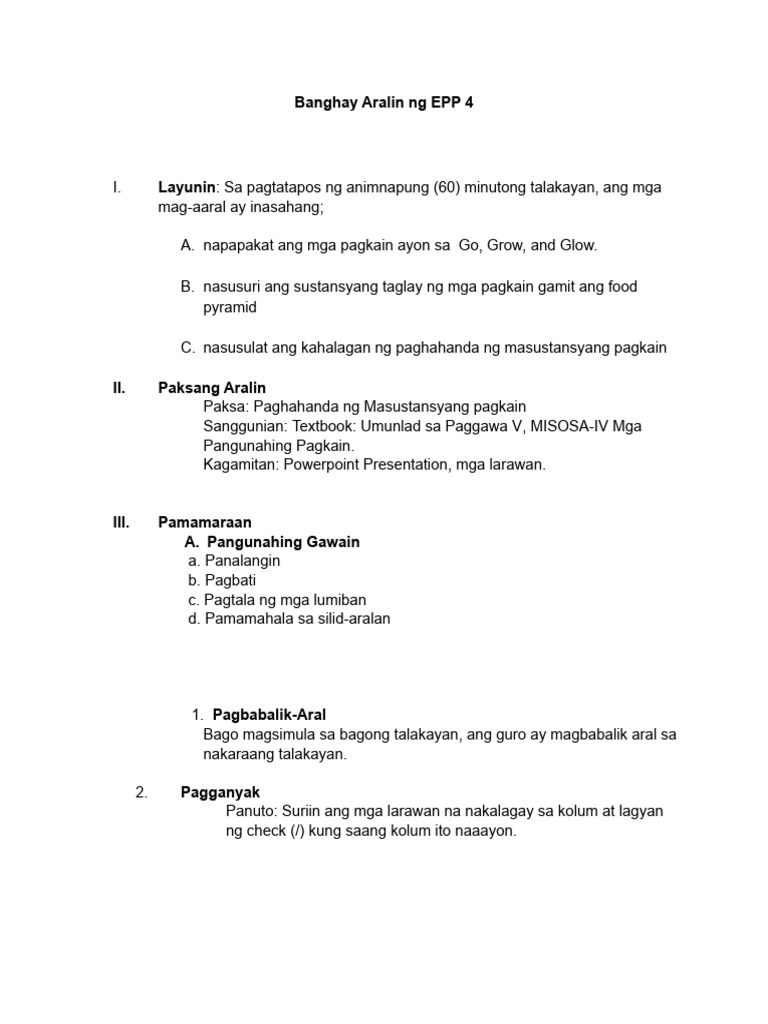 final-LP-FOR-EPP-4 | PDF