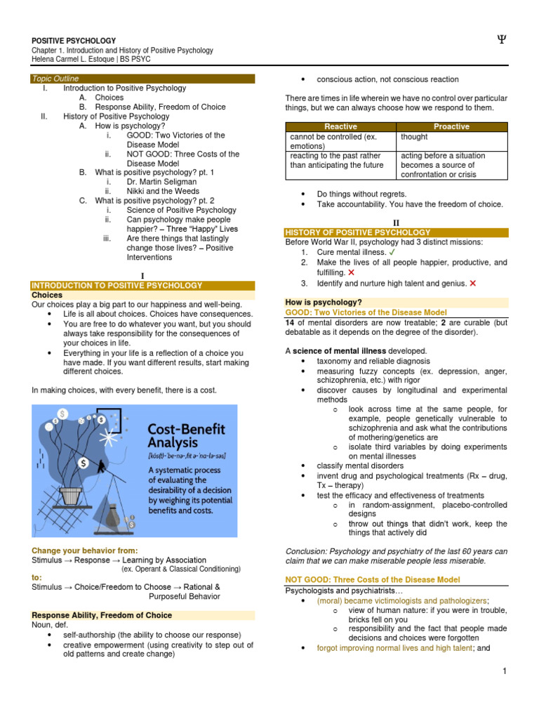 Psy 1204 Chapter 1 Notes Ay 2022 2023 Download Free Pdf Positive