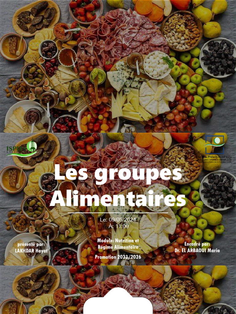 Classification des Groupes Alimentaires | PDF | Fibre alimentaire ...