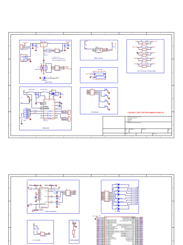 DEMOQE Base Board Schematic | PDF