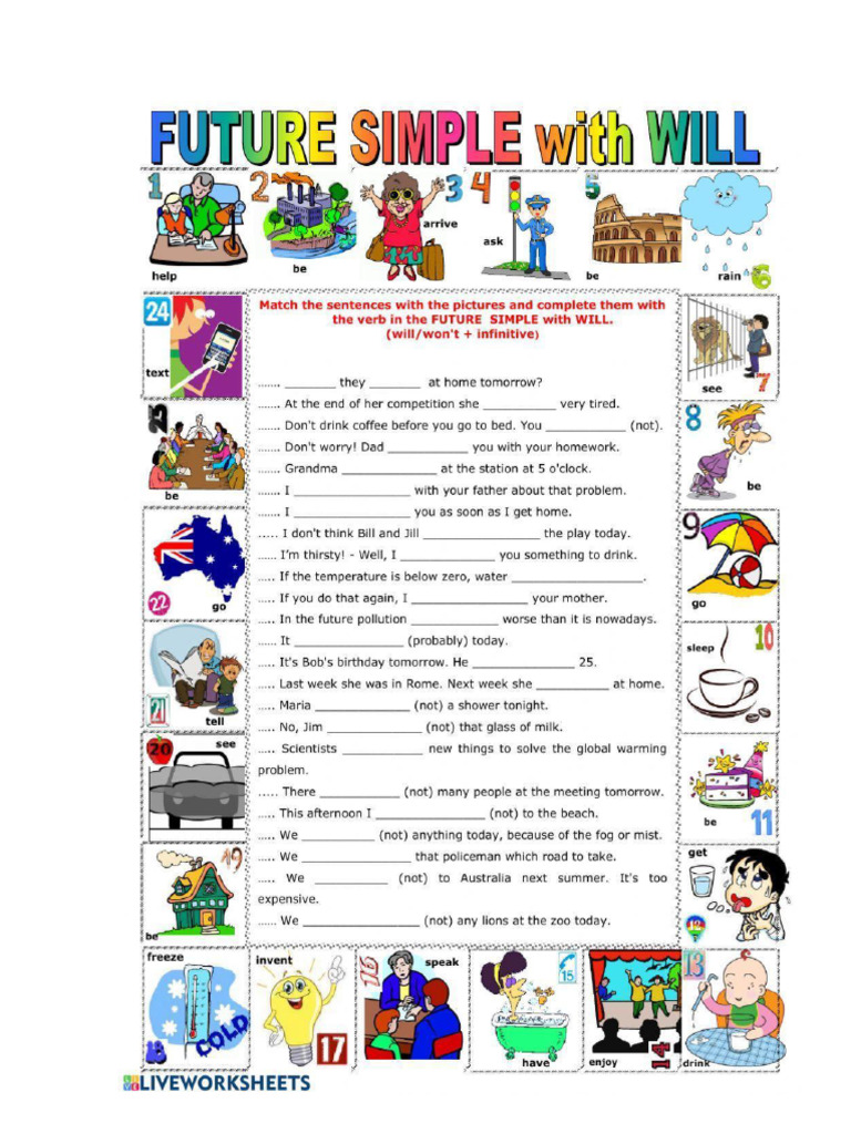 Will SIMPLE FUTURE | PDF