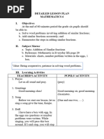 Adding Similar Fractions Lesson PLan | PDF | Fraction (Mathematics ...