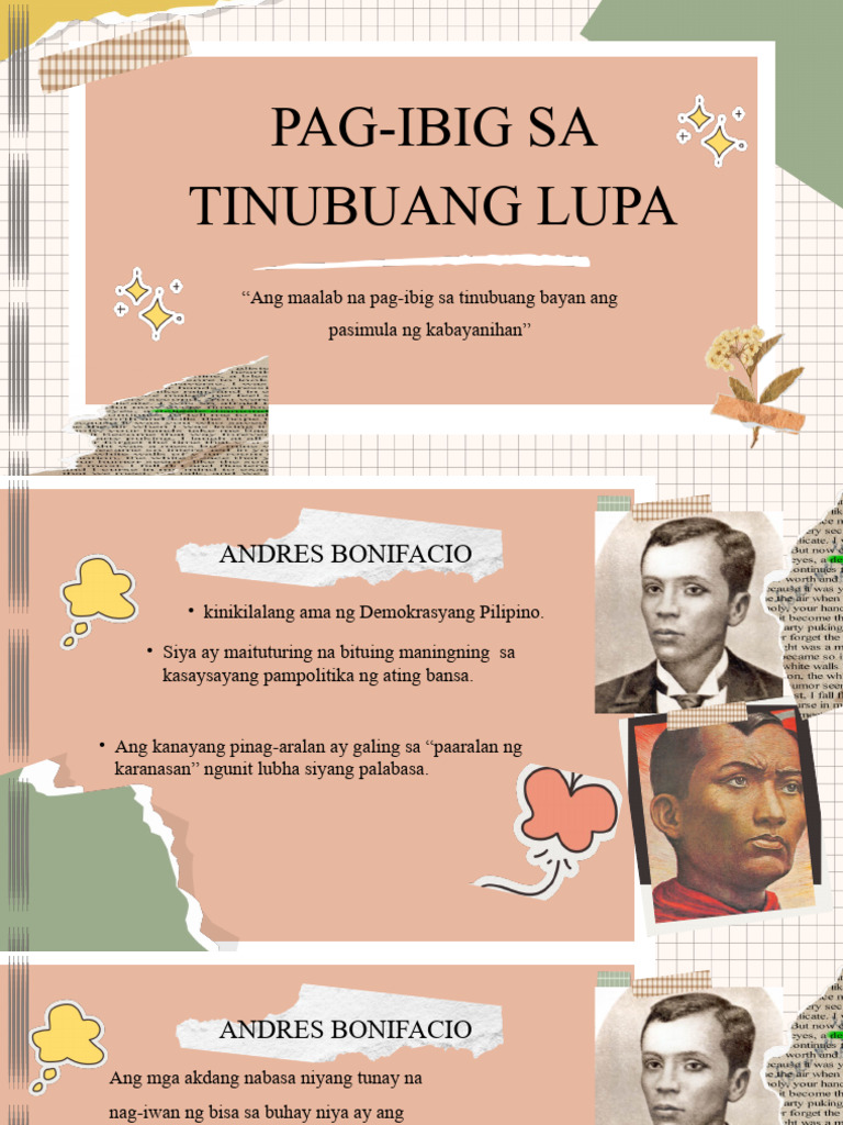 Pag-Ibig Sa Tinubuang Lupa | PDF