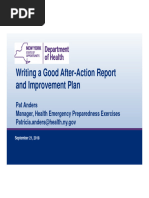 After Action Review Templates Guide | PDF