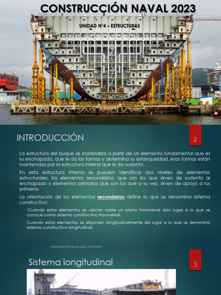Construcción Naval - Unidad N°4 - Estructuras | PDF | Viga (Estructura ...