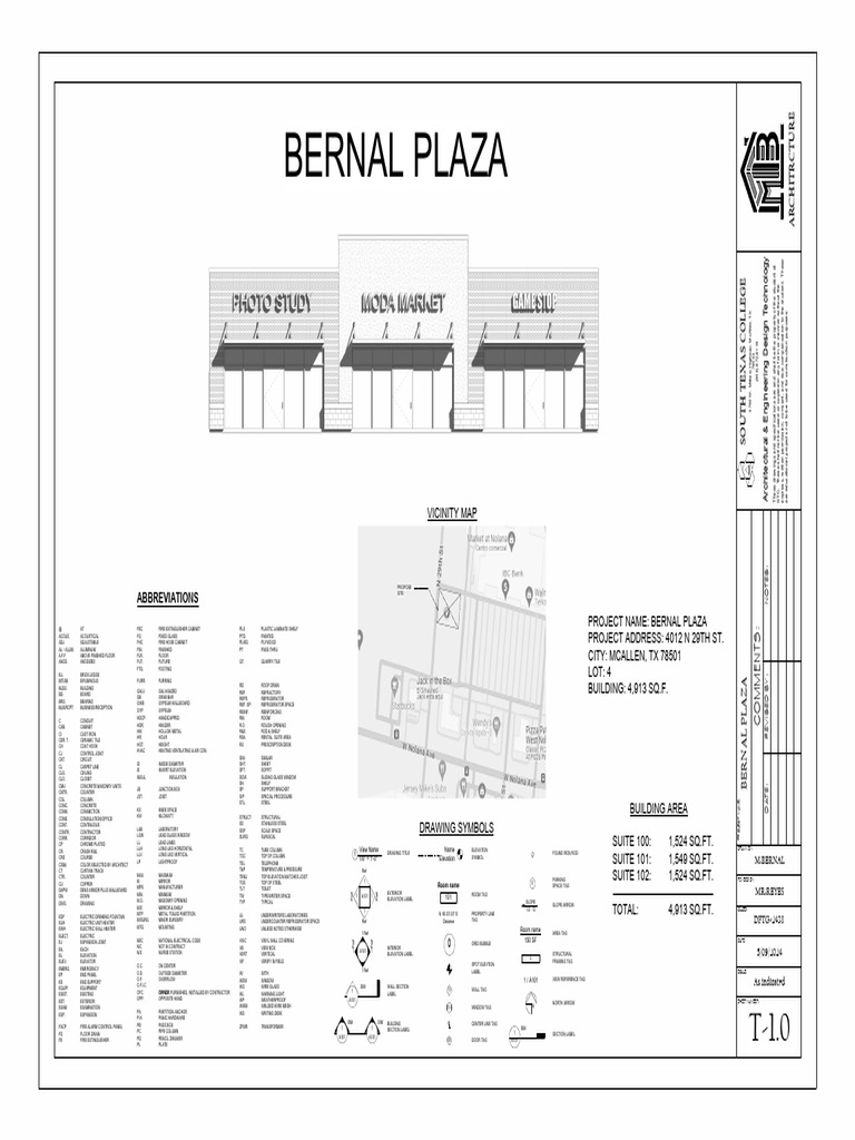 C Users Miguel Bernal Downloads Mb-Plaza Proct-2024 | PDF | Wall | Building