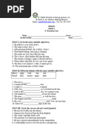 Pabula Worksheet | PDF | Language Arts & Discipline
