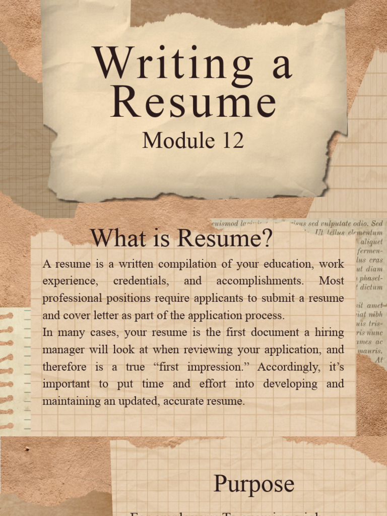 RWS Mod12 | Download Free PDF | Résumé