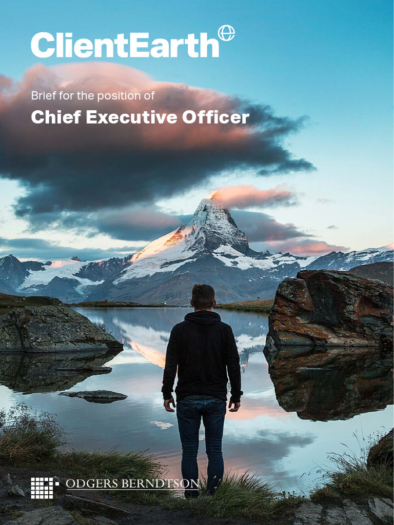 Candidate Brief Published - ClientEarth - Chief Executive 3 | PDF ...