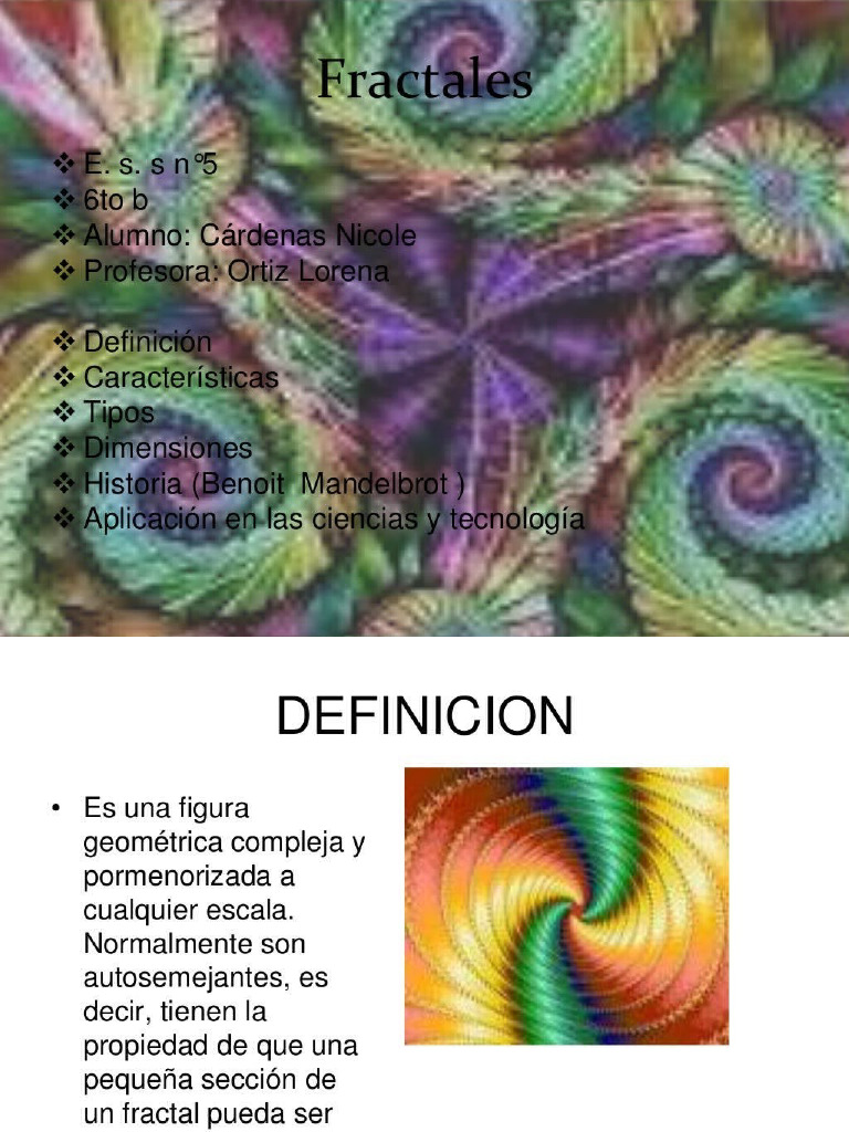 Fractales 1 | PDF