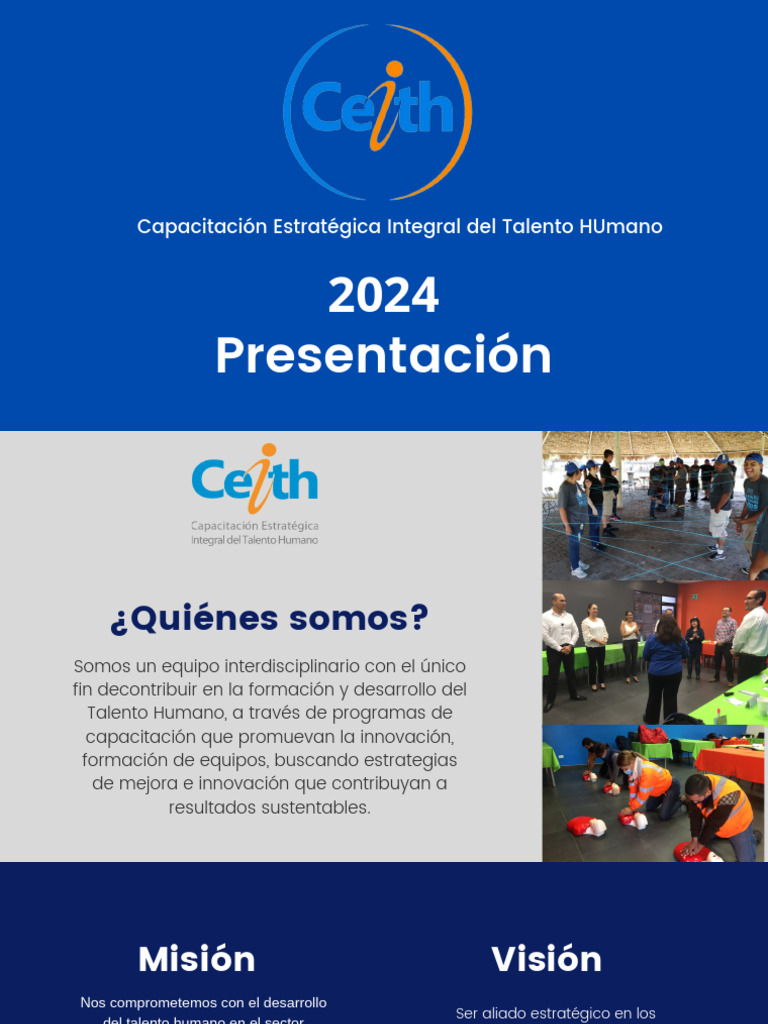 Presentación CEITH 2024 | PDF | Gestión de recursos humanos