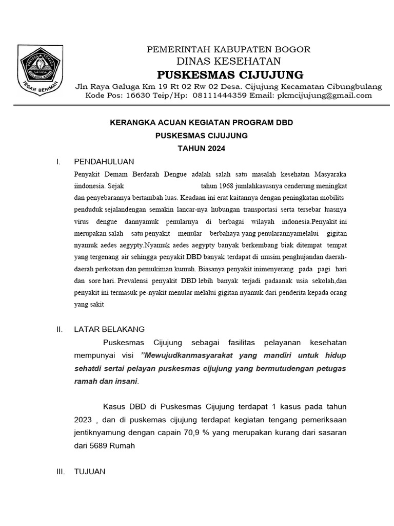 KAK DBD 2024 Tedi | PDF | Ilmu Sosial