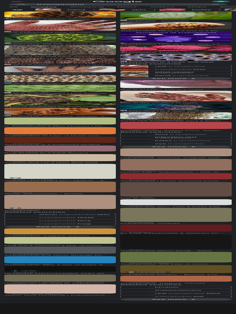 Trypophobia - Google Search | PDF | Abnormal Psychology | Anxiety