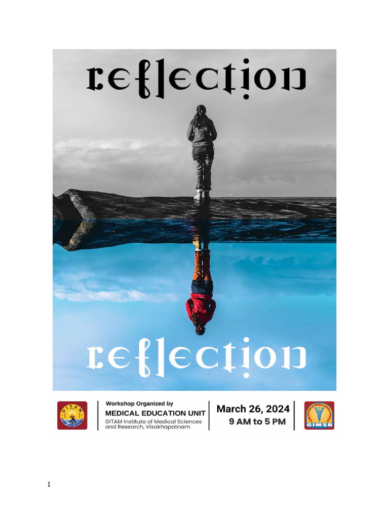 Reflection in Medical Education Workshop Complete Book | PDF ...