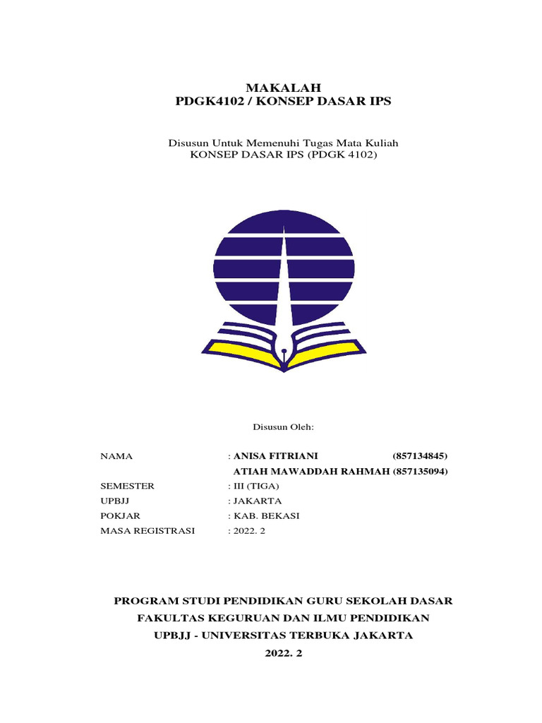 Makalah Konsep Dasar IPS | PDF