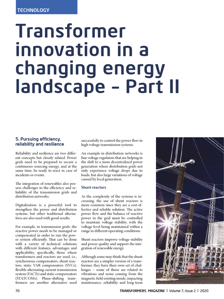 Transformer Innovation - Part II | PDF | Transformer | Electrical Grid