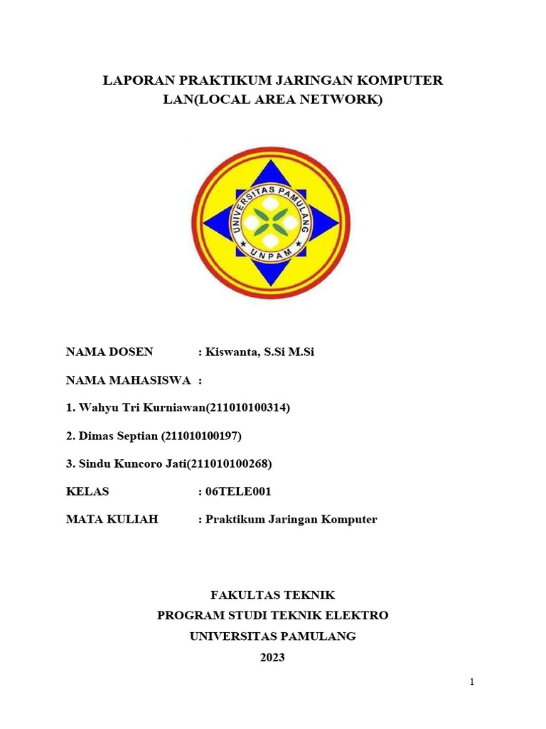 Laporan Jarkom Per 1 | PDF