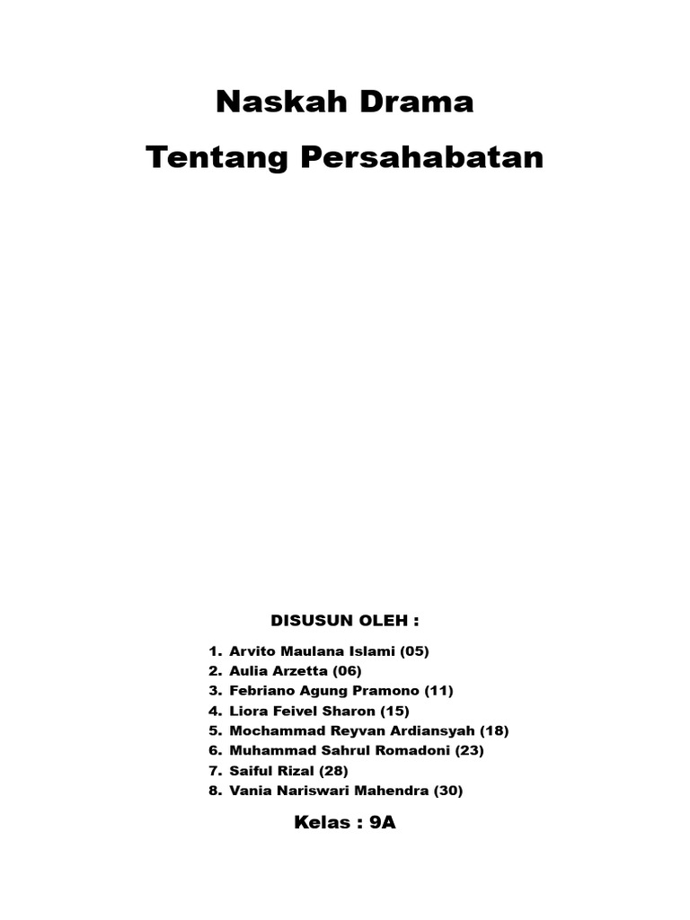 Tugas Drama | PDF
