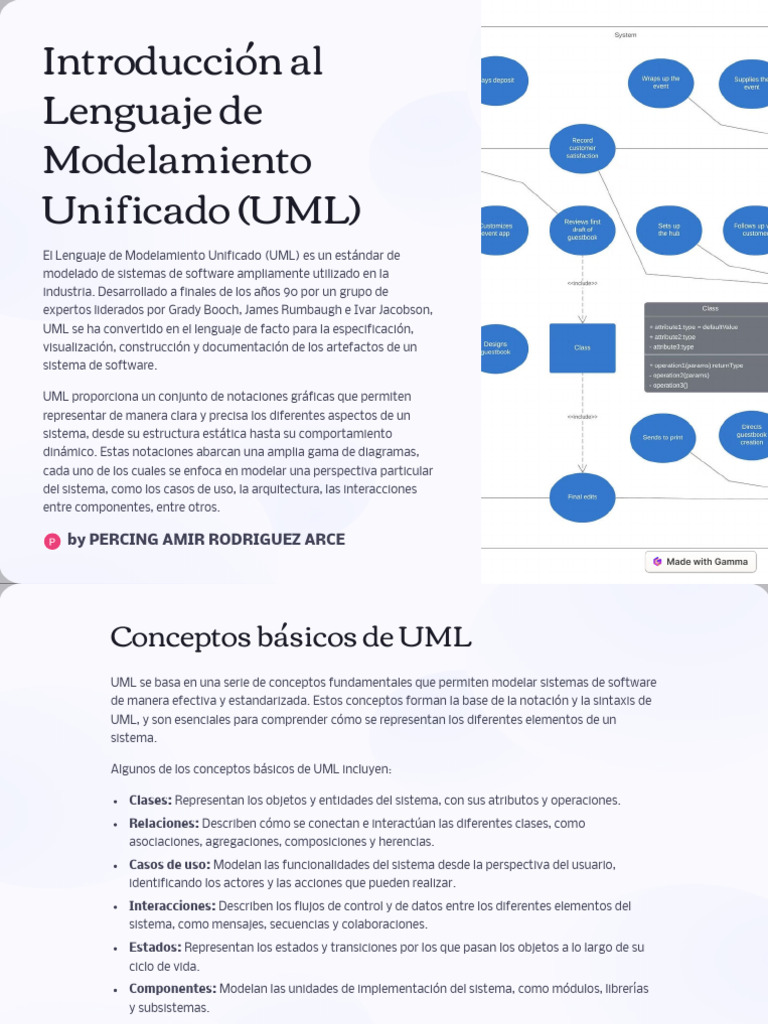 Introduccion Al Lenguaje de Modelamiento Unificado UML | Descargar ...