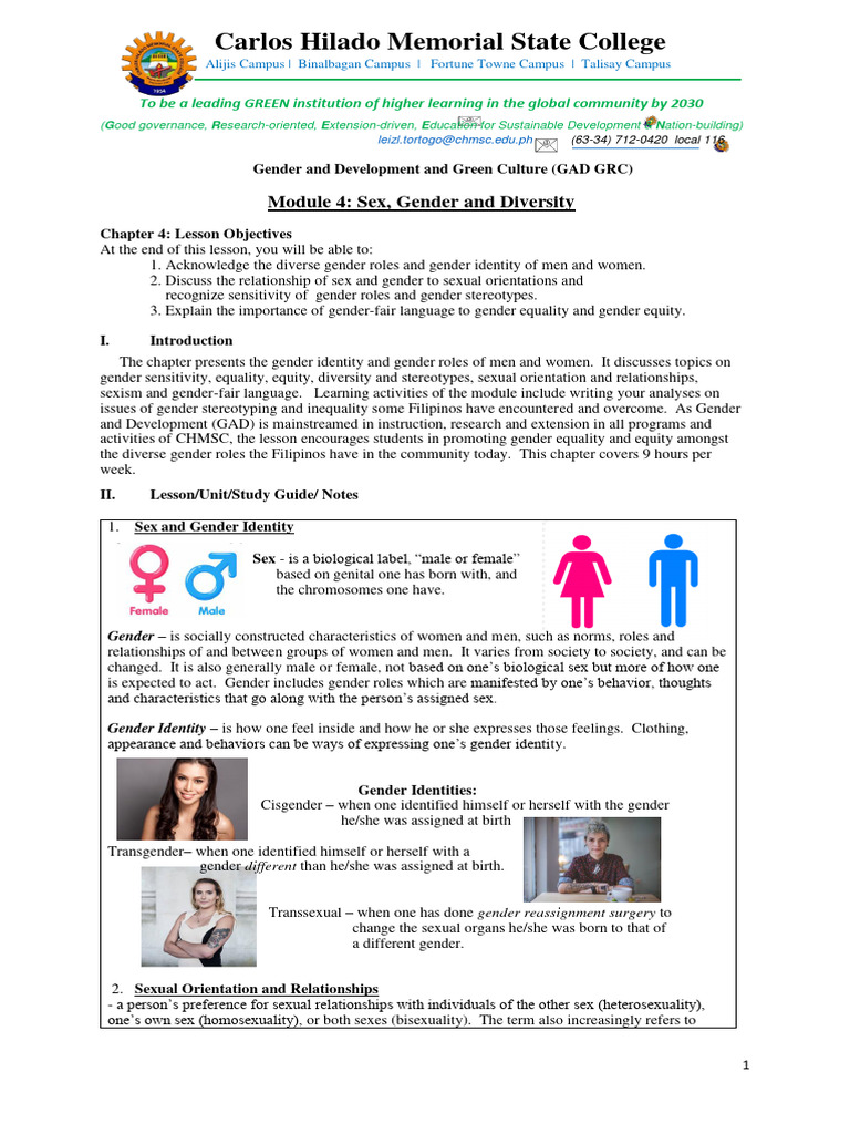 Gender Diversity Awareness Poster | PDF | Gender | Gender Studies