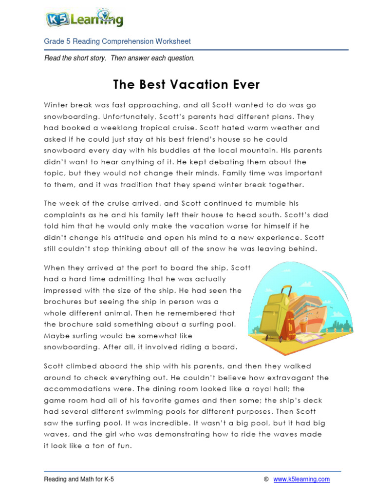 The Best Vacation Ever Pdf