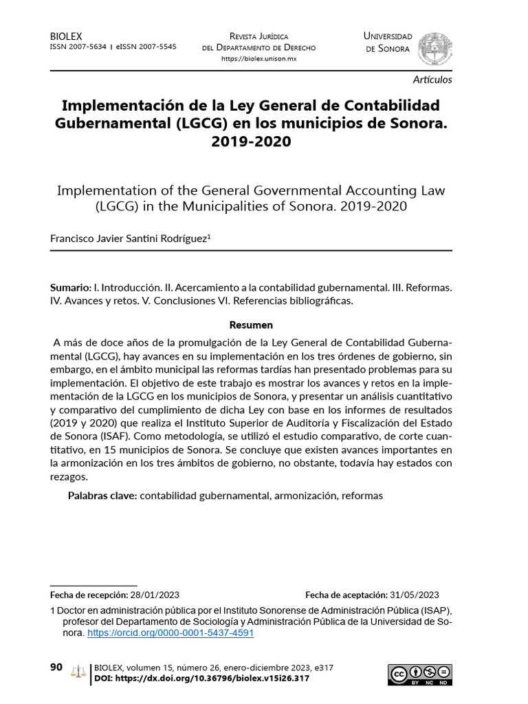 Administrador,+10 Implementacion+de+la+LGCG | PDF | Contabilidad | Gobierno