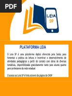 Tutorial Nova Plataforma Leia SP | PDF