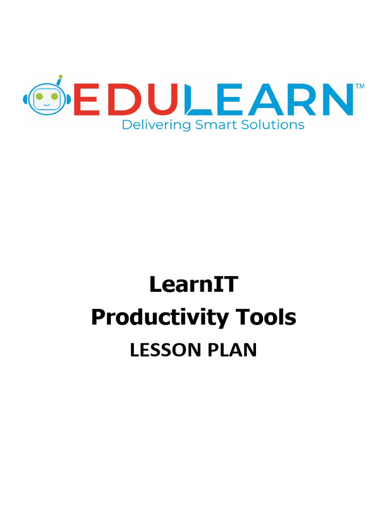 Advanced Word Processing Lesson Plan | PDF | Typography | Learning