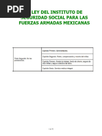 Ley Del Issfam | PDF | Oficial general | México