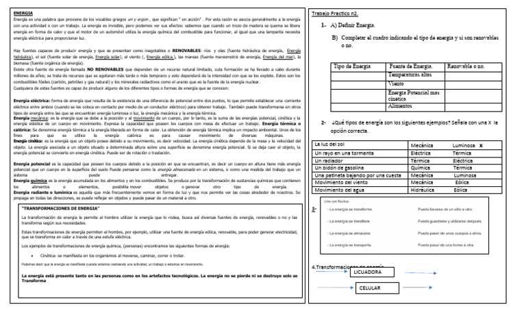 Act Iv 2do 23 | PDF | Energía renovable | Energía cinética