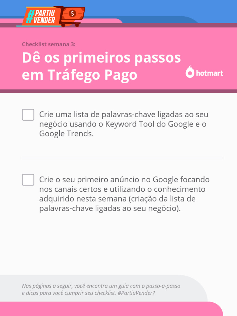 partiuvender-checklist-semana-03-primeiros-passos-em-tr-fego-pago