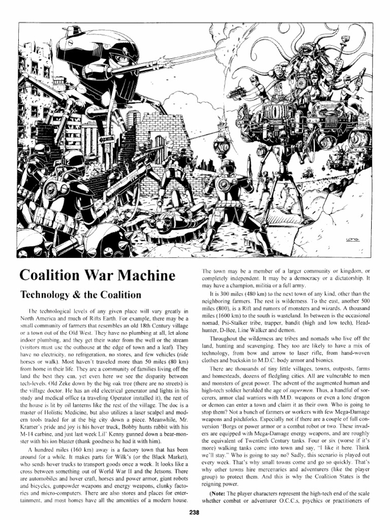 Rifts Book Base - Ocred-241-255 | PDF | Rocket Engine | Gun