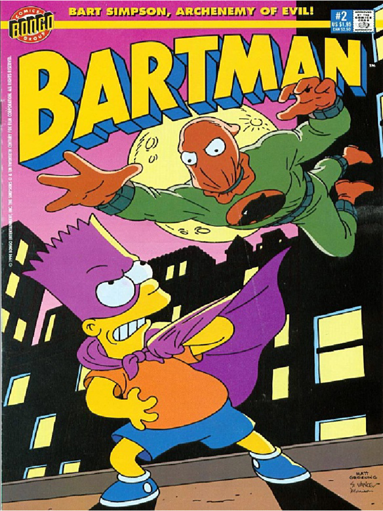 Simpson Comics 012 - Bartman 2 (El Justiciero Acecha) | PDF