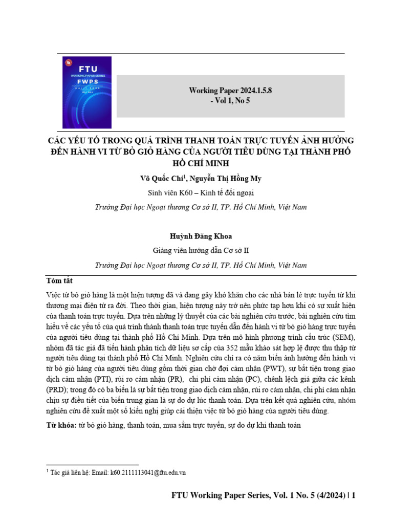 FWPS Vol 1 No 5 Paper 8 | PDF