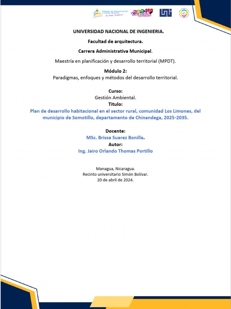 GESTION AMBIENTAL. | PDF | Agua | Sustentabilidad