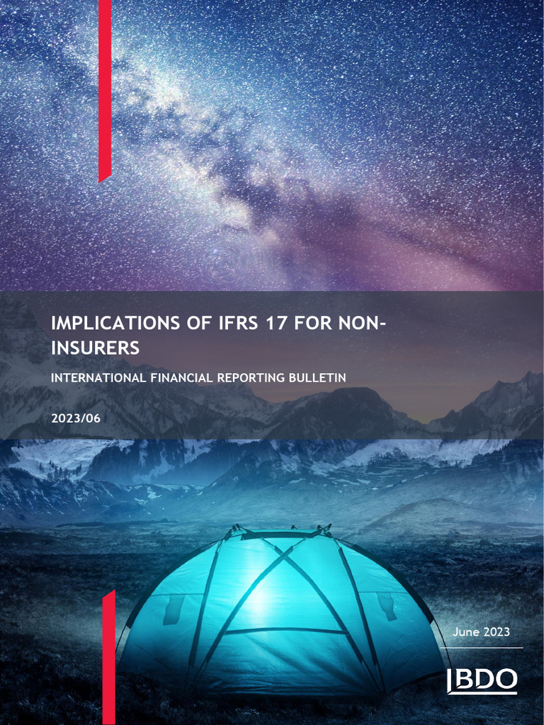 IFRS 17 Impact on Non-Insurers | PDF | Insurance | International ...