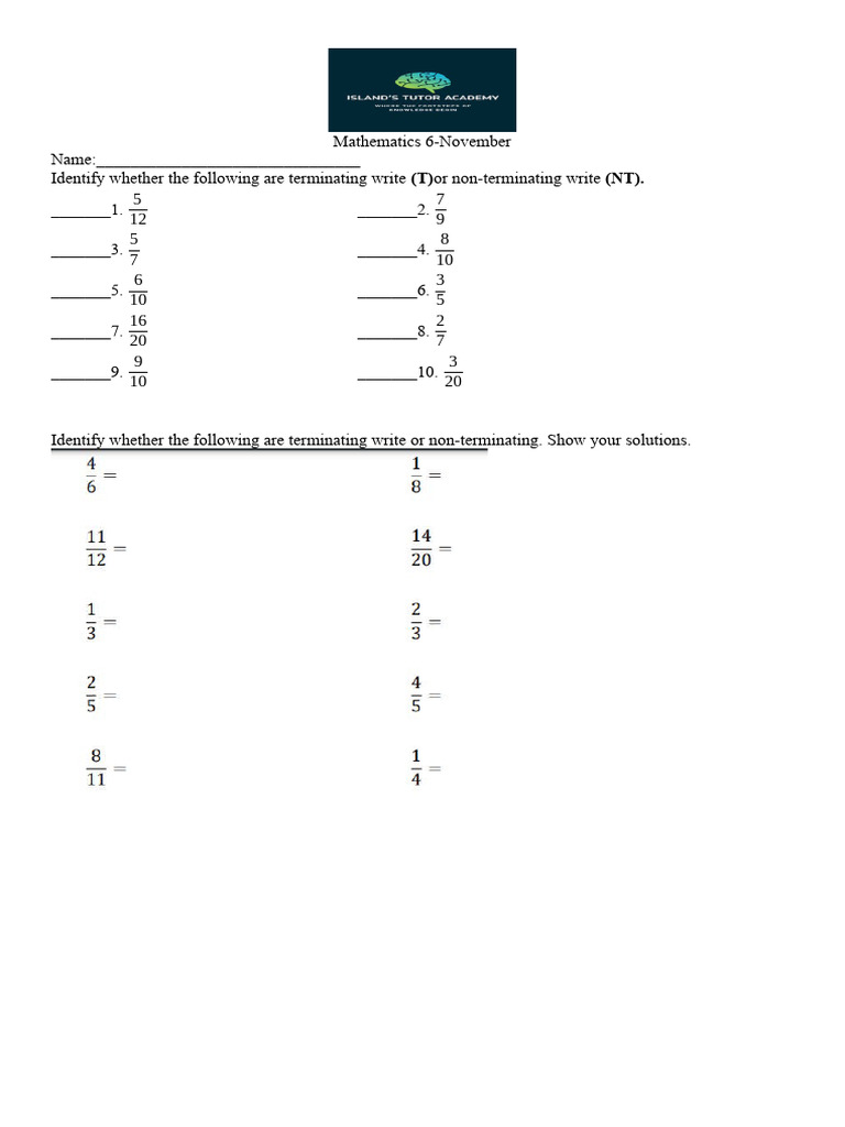 Mathematics 6 | PDF | Teaching Methods & Materials
