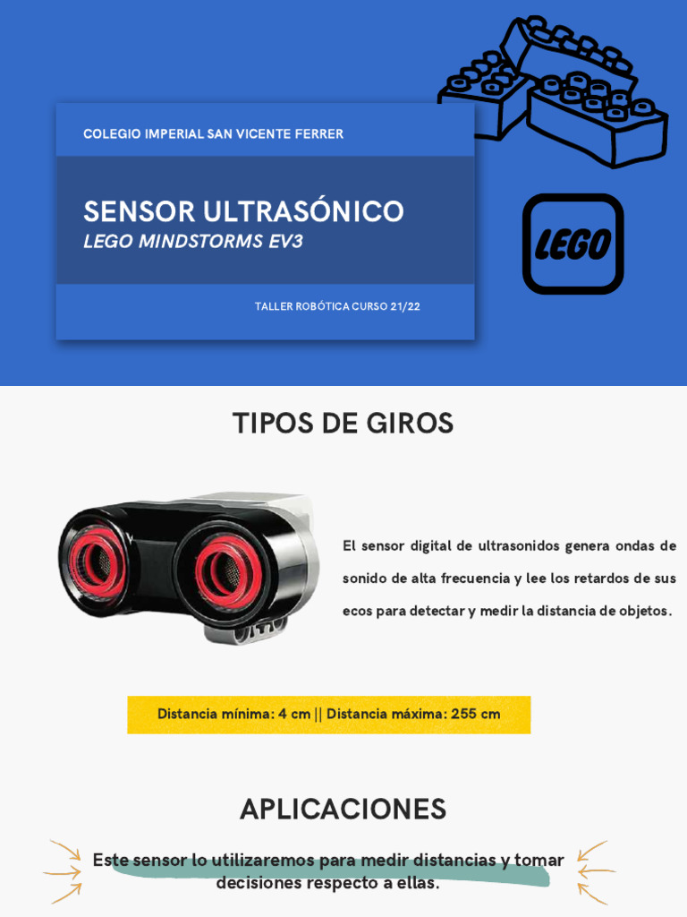 Sensor Ultrasã Nico Lego | PDF