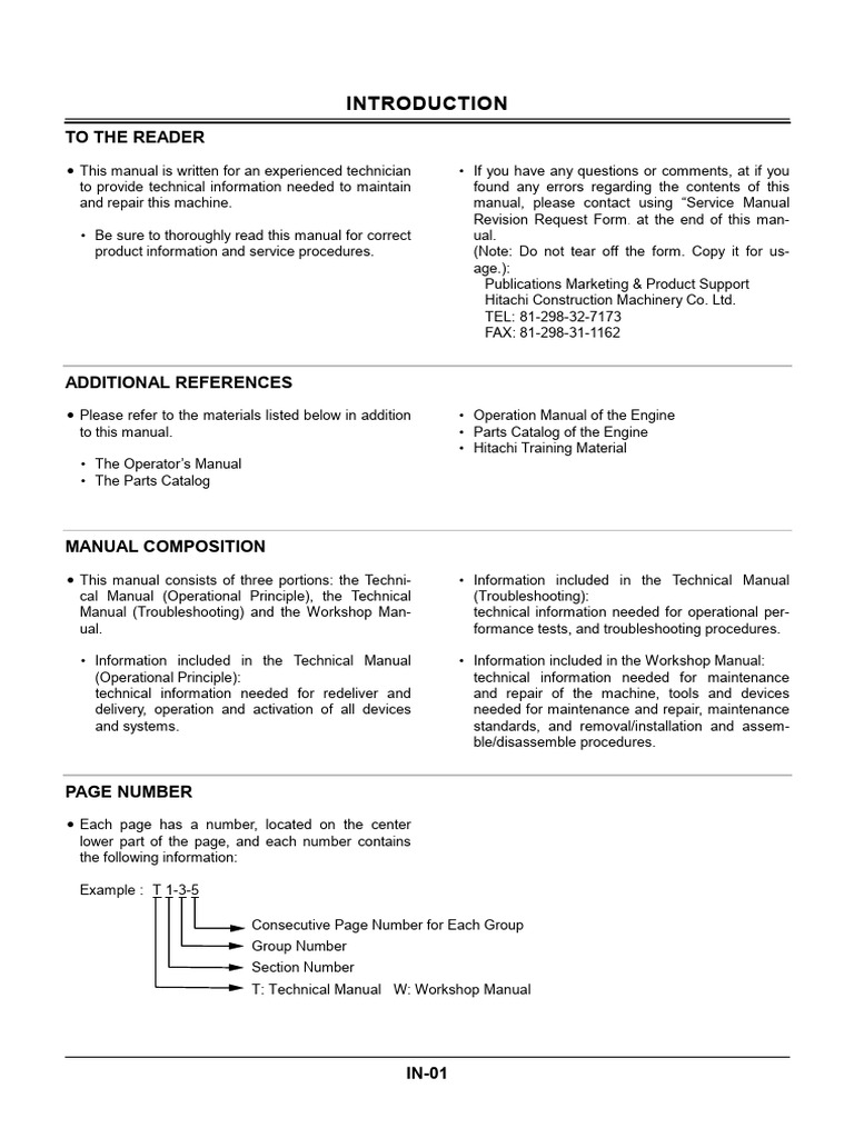 EX75UR-5 Technica Manuall+All Diagram | PDF | Diesel Engine | Valve
