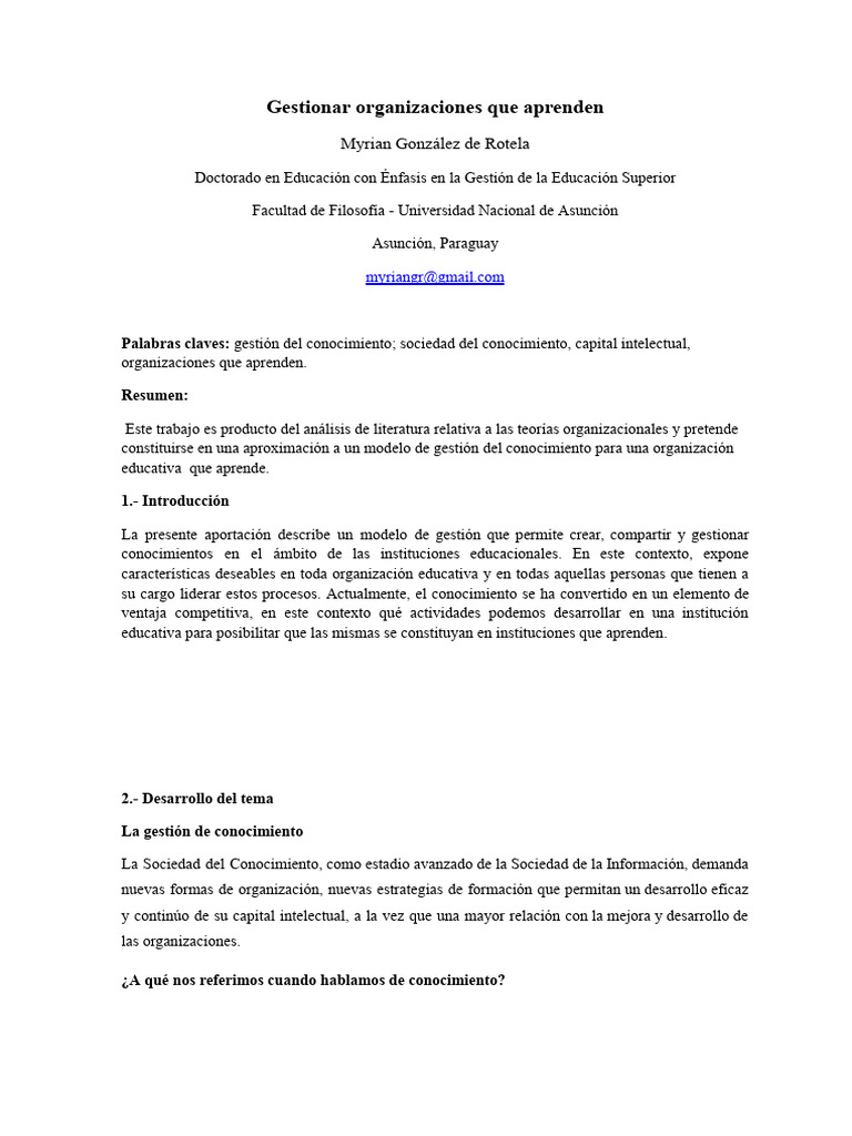 Ejemplo de Paper | Descargar gratis PDF | Conocimiento | Conocimiento ...