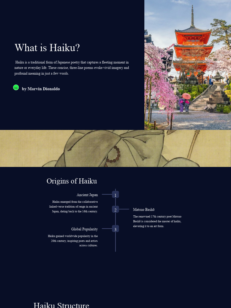 Haiku | PDF | Haiku | Poetry