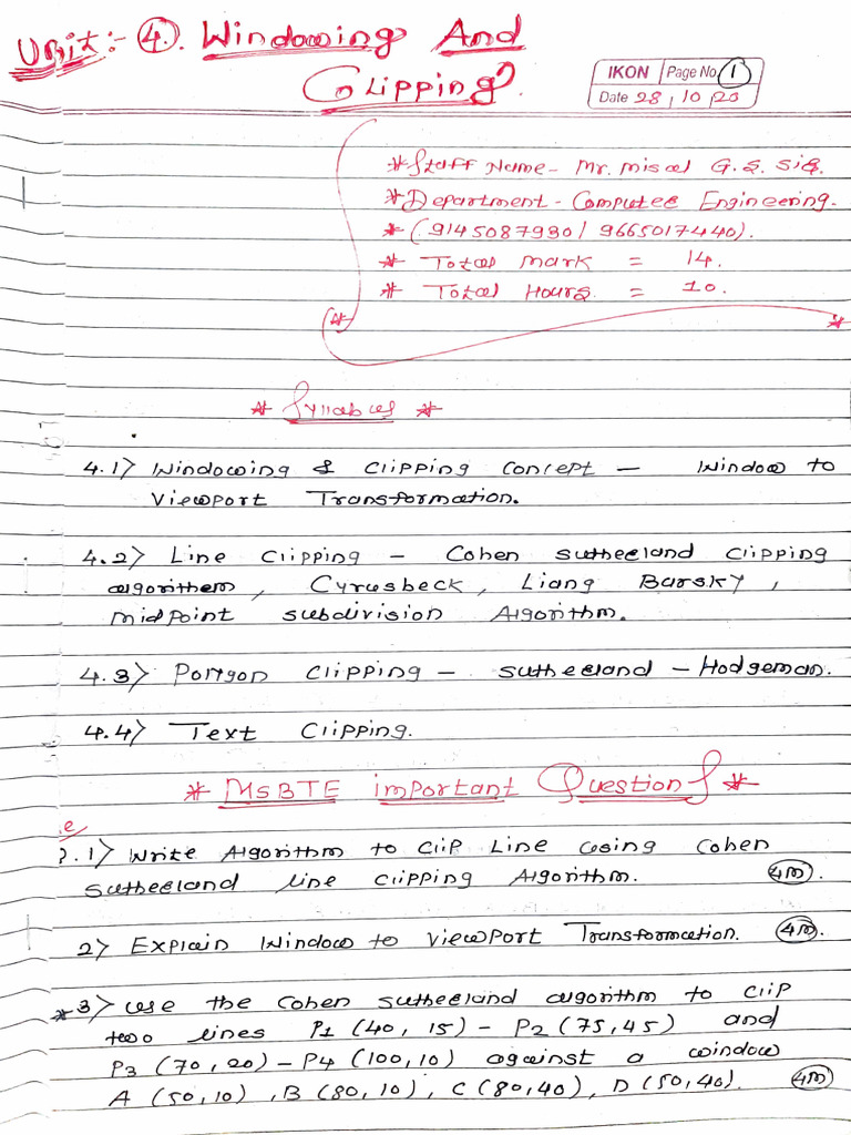 GSM CGR Unit 4 | PDF