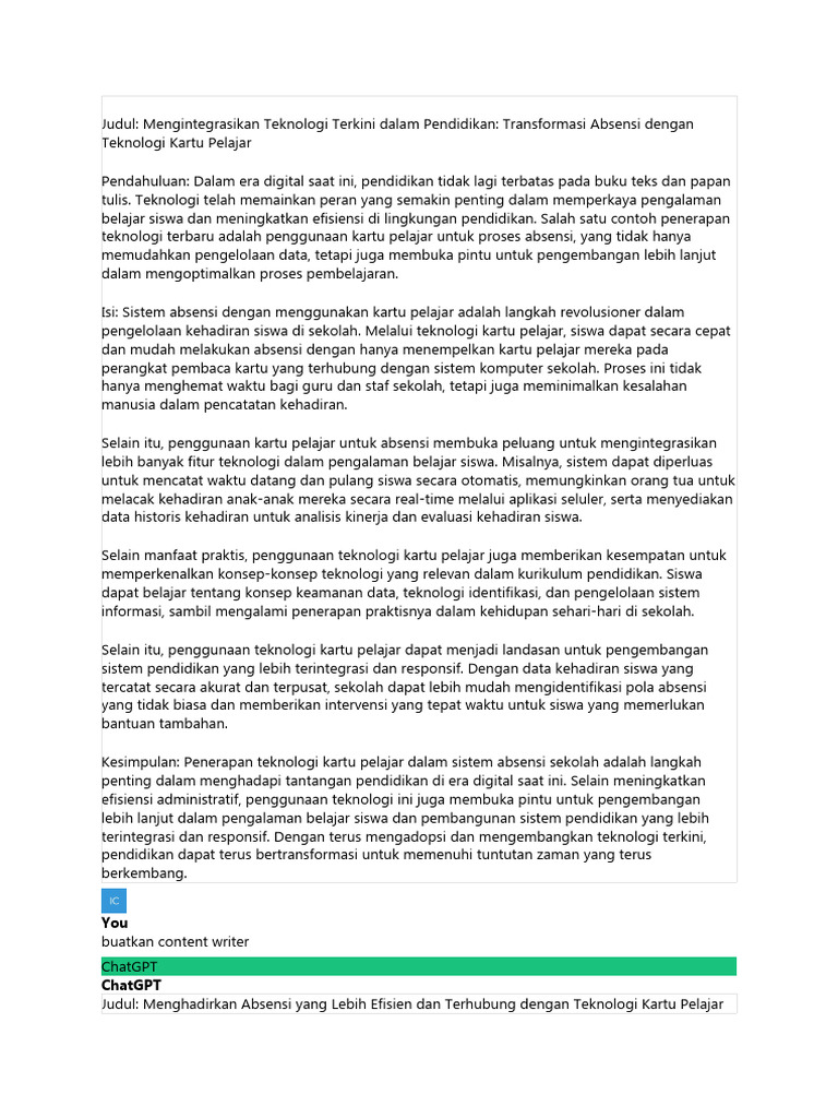 Content Writer LDK 1 | PDF