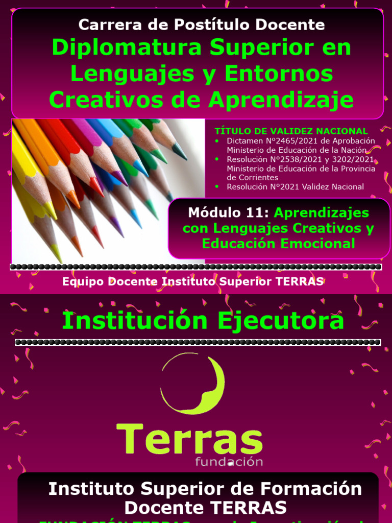 LENGUAJES TERRAS Modulo11 Educación Emocional | PDF | Las emociones | Inteligencia emocional
