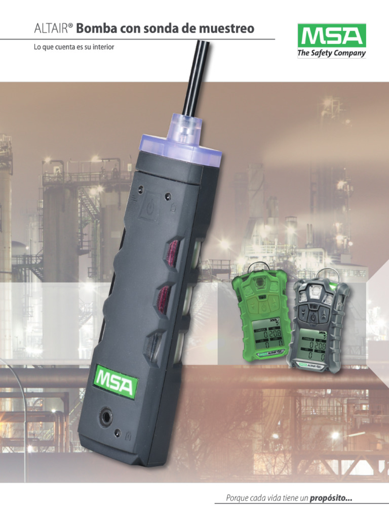 Bomba Con Sonda de Muestreo | PDF